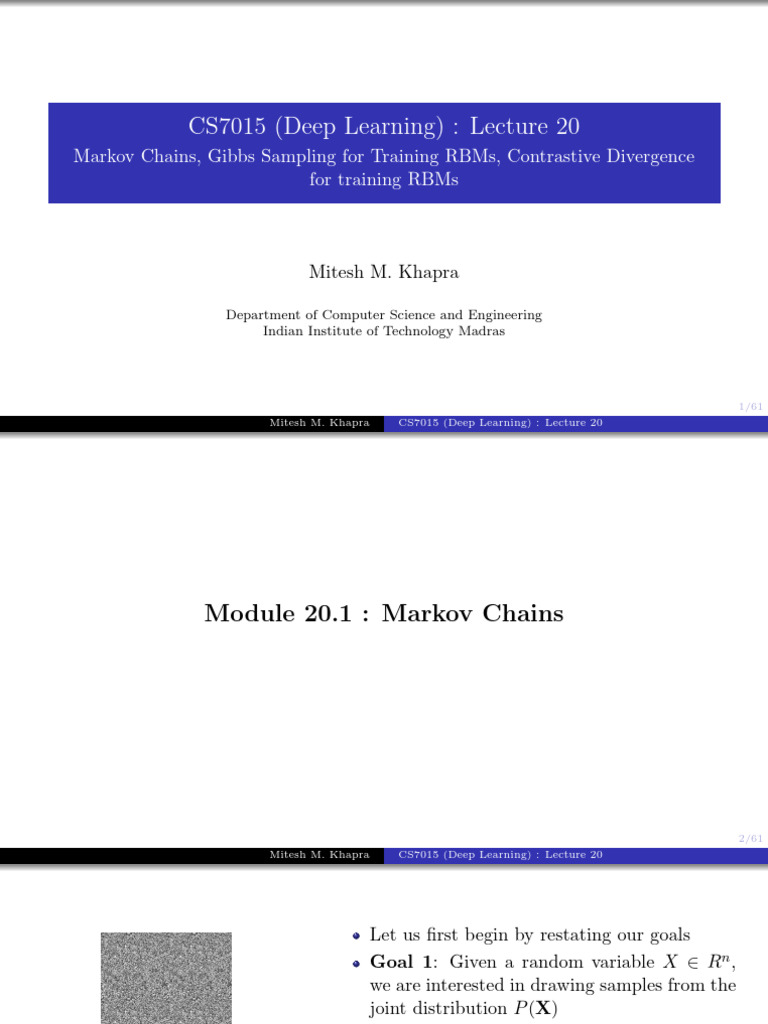 Unit 4 | PDF | Markov Chain | Applied Mathematics