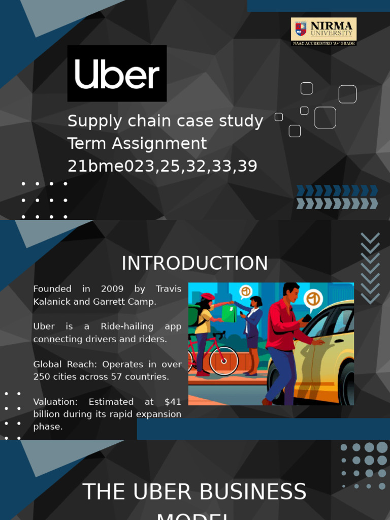 Uber Supply Chain Case Study | PDF | Pricing | Supply Chain