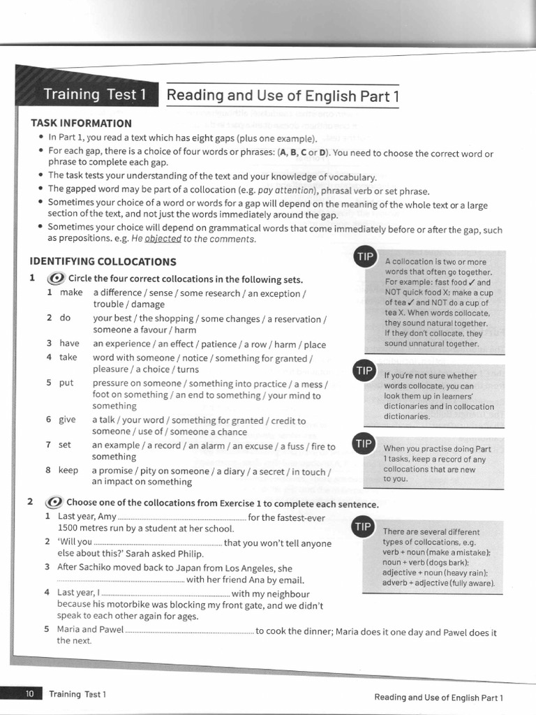 Advanced Trainer 2 Test 1 Training & Exam Practice | PDF