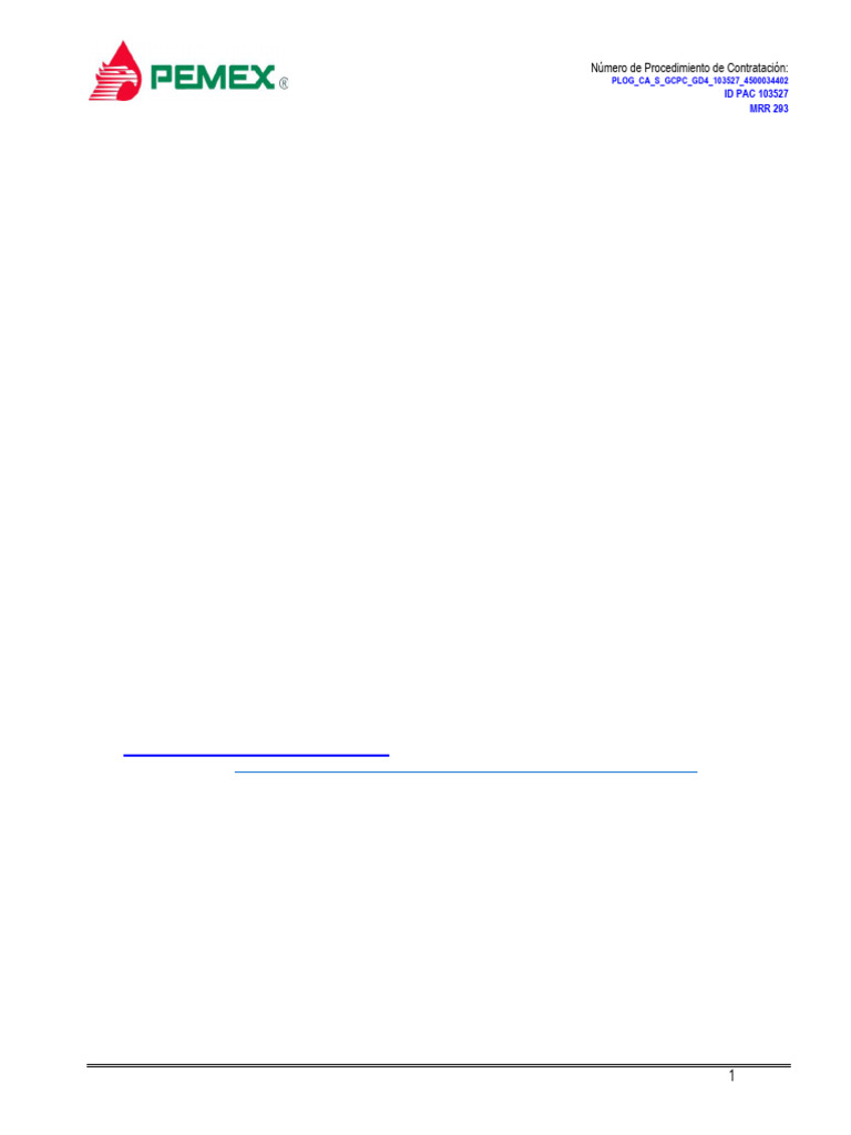 02 Bases Versión Inicial Plog CA S GCPC Gd4 103527 4500034402 | PDF ...