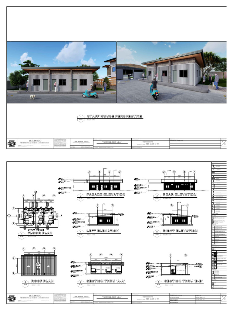 ARCH-STAFF HOUSE | PDF | Tile | Roof