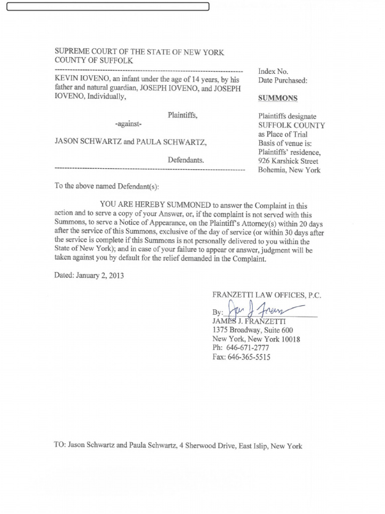 Dog Bite Complaint From Suffolk County NY | PDF | Science & Mathematics ...