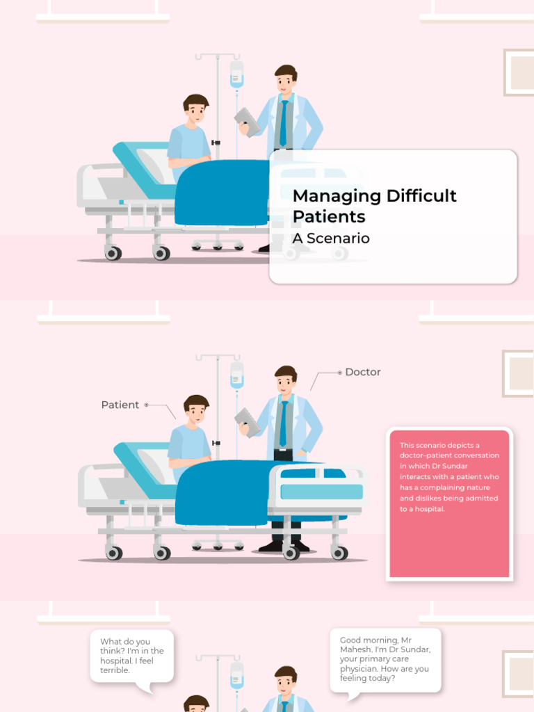 Managing Difficult Patient Interactions | PDF | Patient | Clinical Medicine