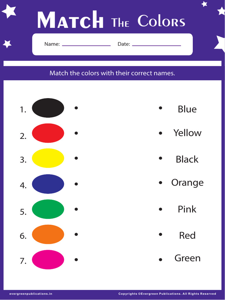 Match The Colour | PDF
