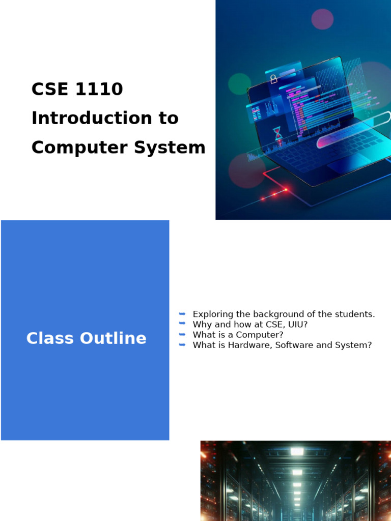ICS - Class 1 | PDF | Computer Hardware | Computer Data Storage
