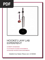 The Simple Pendulum Experiment and Conclusion Lab | PDF | Pendulum | Mass
