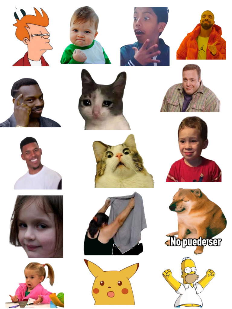 Memes Sticker's | PDF