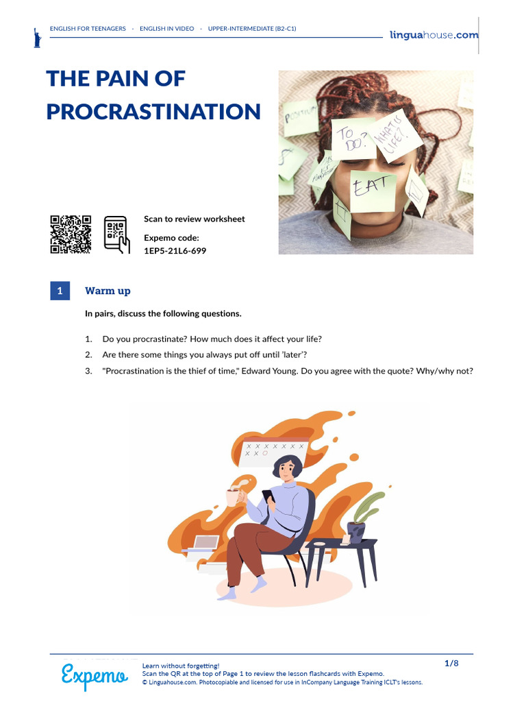 Overcoming Procrastination Tips | PDF | Linguistics | Cognitive Science