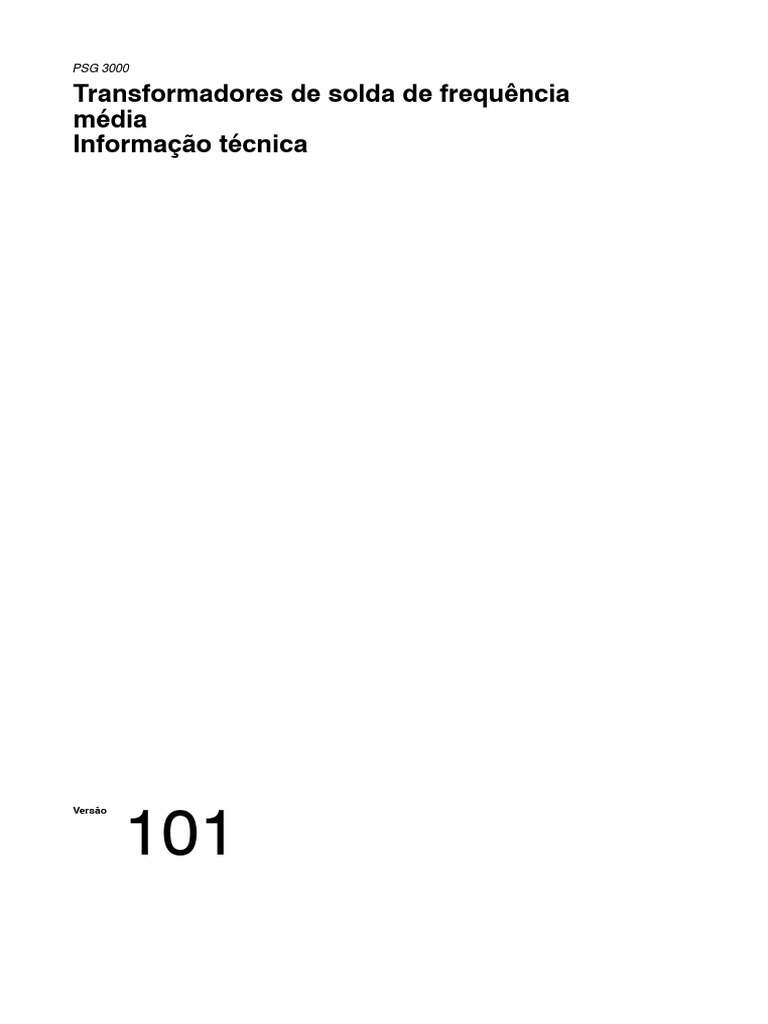 080088-101 PSG 3000 PT | PDF | Rede de computadores | Eletricidade