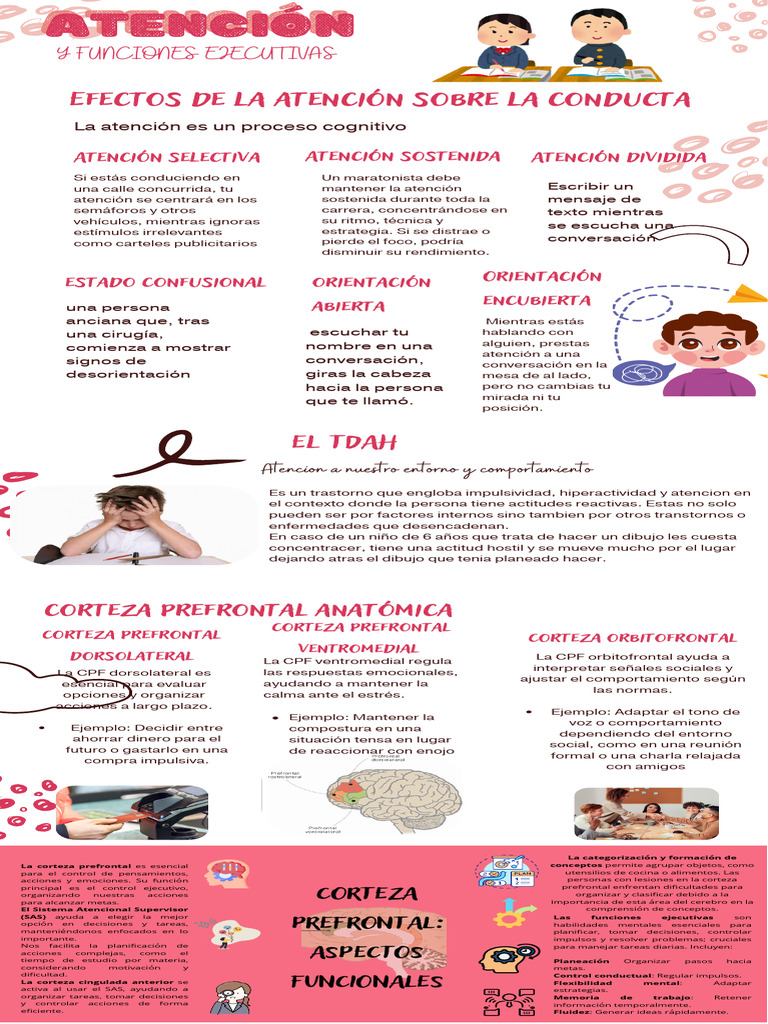 La Atención y Funciones Ejecutivas | PDF | Atención | Planificación