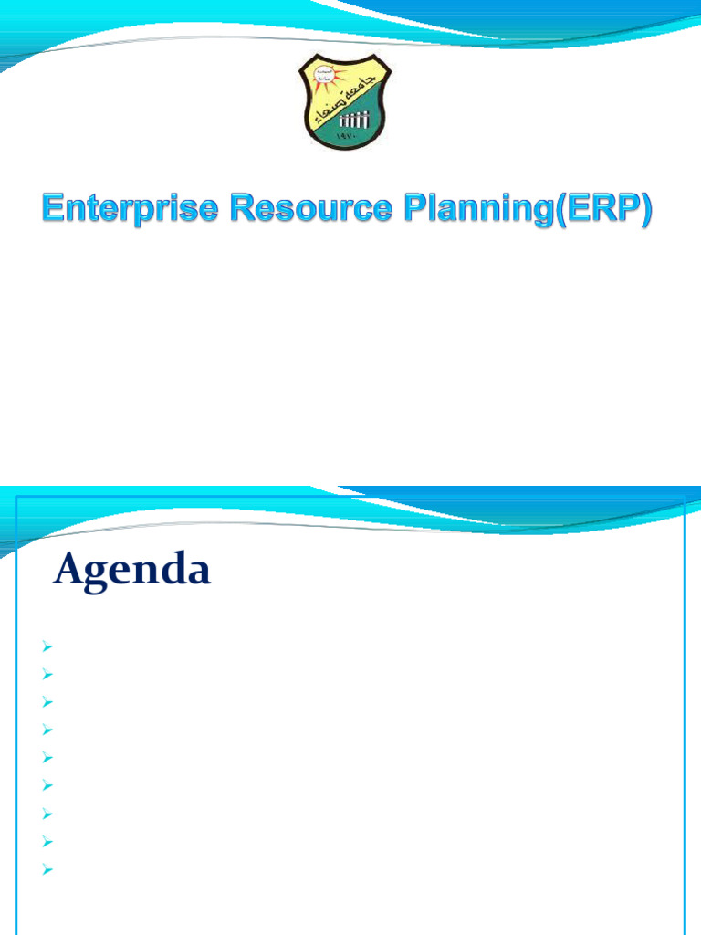 ERP Systems | PDF | Enterprise Resource Planning | Business