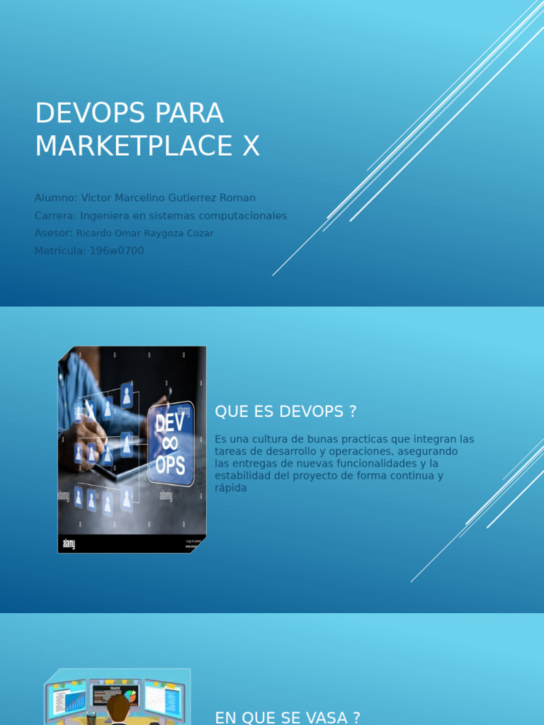 DevOps para Marketplace X | PDF | Computación en la nube | Netflix