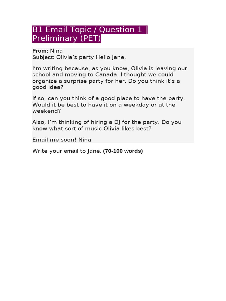 B1 Email para Ivan | PDF | Mystery, Thriller & Crime Fiction