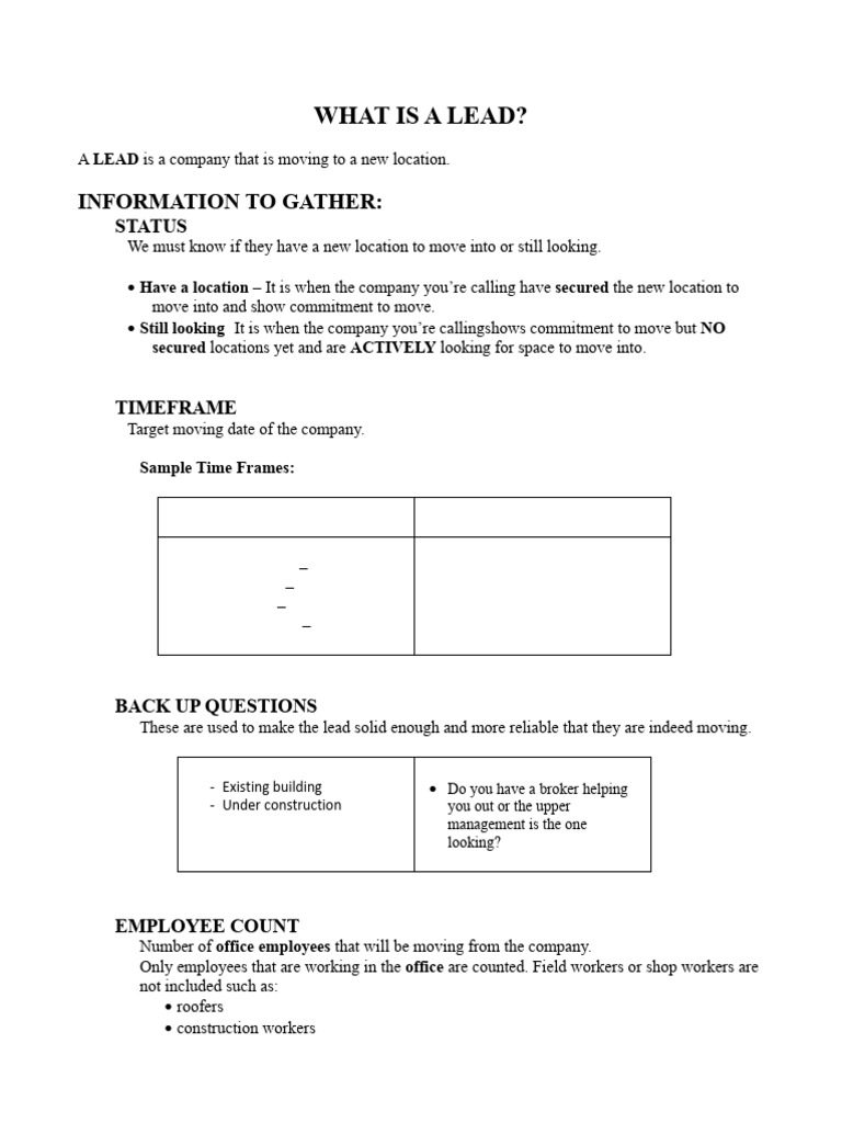 TMI Training Doc Newest | PDF