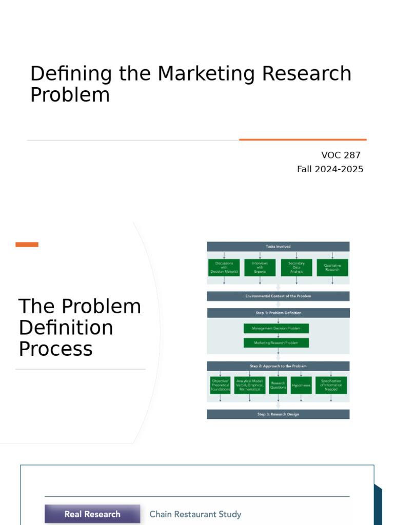 2-Defining The Marketing Research Problem | PDF | Marketing | Hypothesis