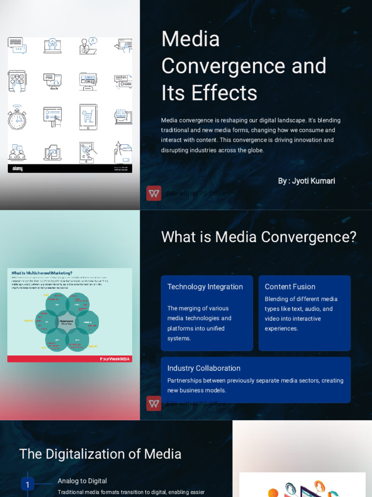 Media-Convergence - Project | PDF | Technological Convergence | Computing