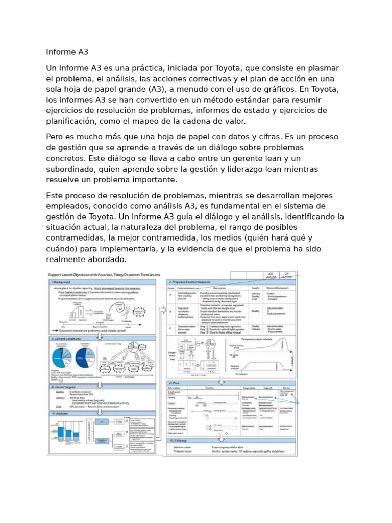 A3 FINAL | PDF | Lean Manufacturing | Calidad (comercial)