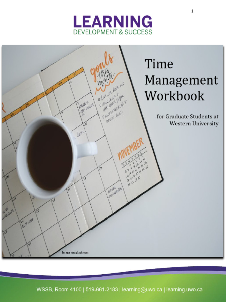 Time Management For TAs Workbook | PDF | Time Management | Professional ...