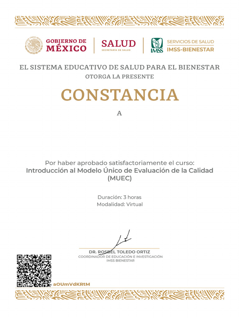 Constancia | PDF