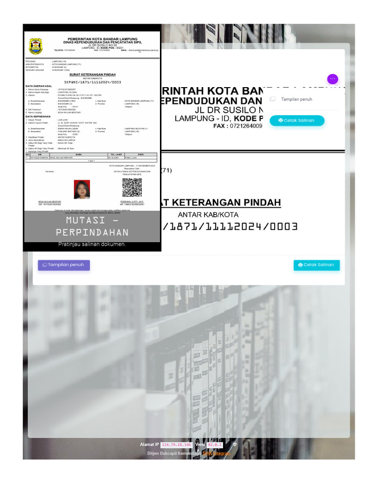 SIAK Integrasi | PDF