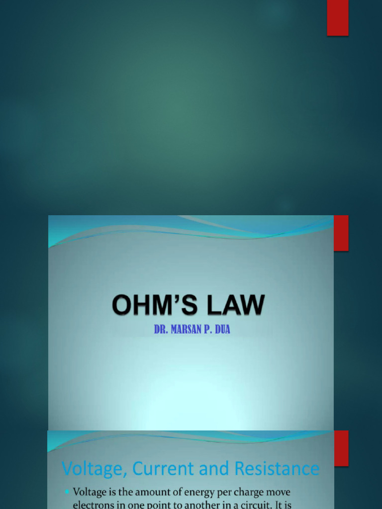 Ohms Law | PDF
