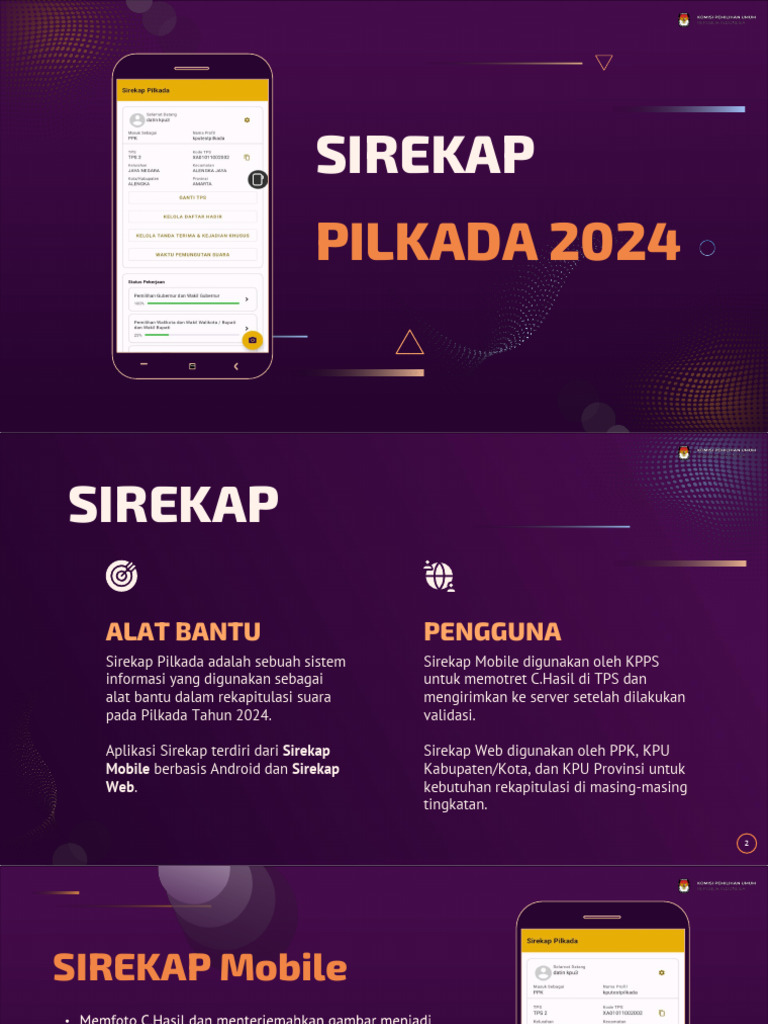 (Gambaran Umum) Sirekap Pilkada - 2024 | PDF