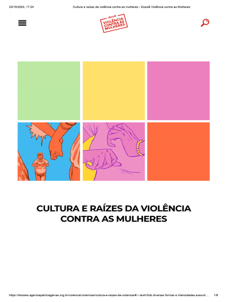 Raízes da Violência Contra Mulheres | PDF | Violência | Violência ...