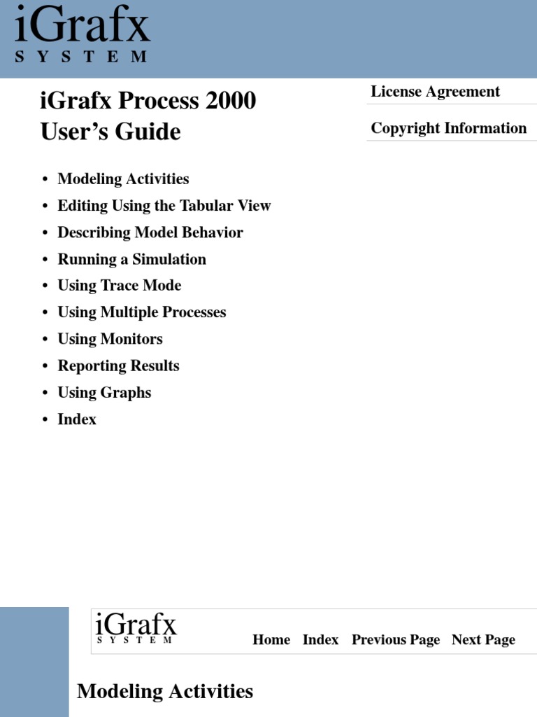Igrafx 2003 - User's Guide | PDF | Computing | Computing And ...