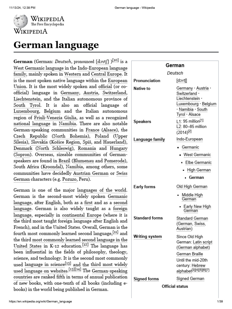 German Language | PDF | German Language | Grammatical Gender