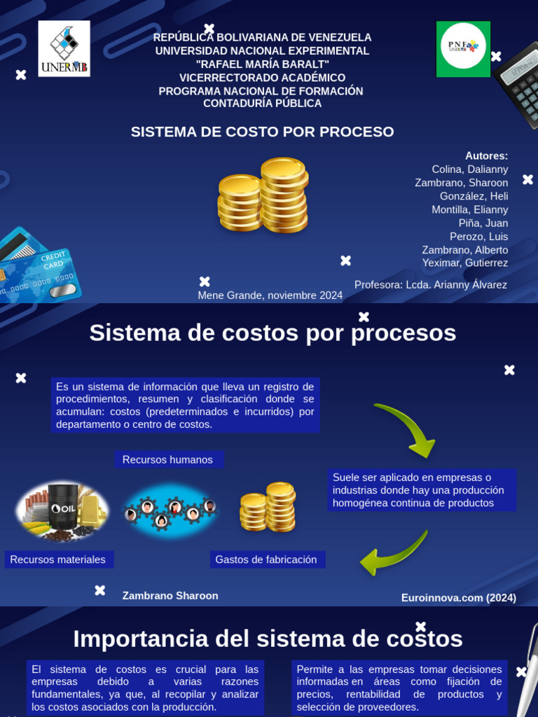 Sistema de Costos Por Procesos | PDF | Business | Costo