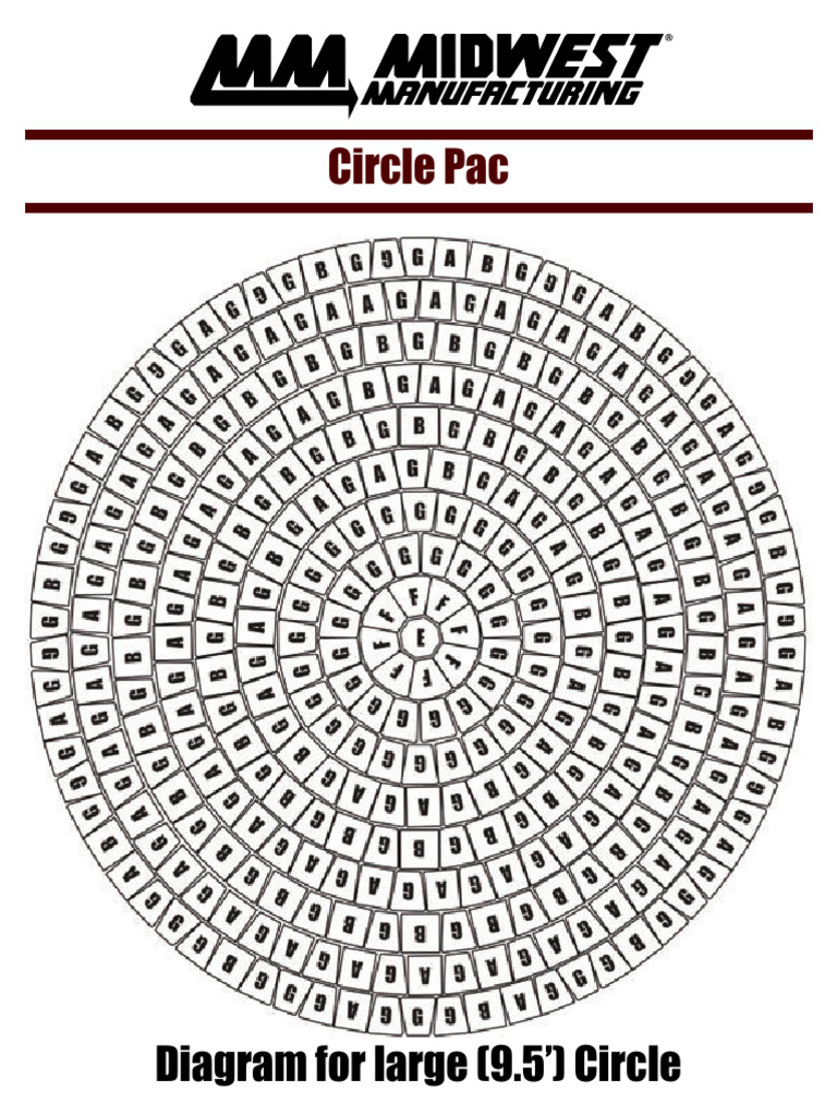 9.5' Circle Assembly Diagram | PDF | Home & Garden