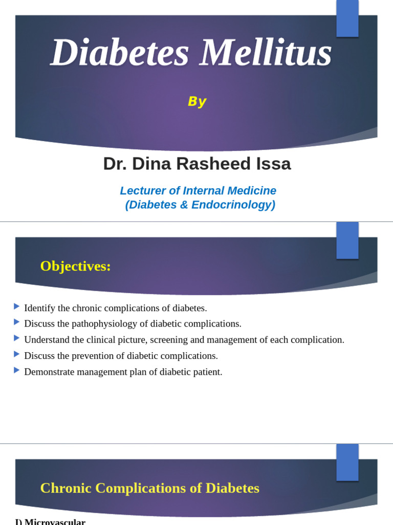 DM II | PDF | Peripheral Neuropathy | Coronary Artery Disease