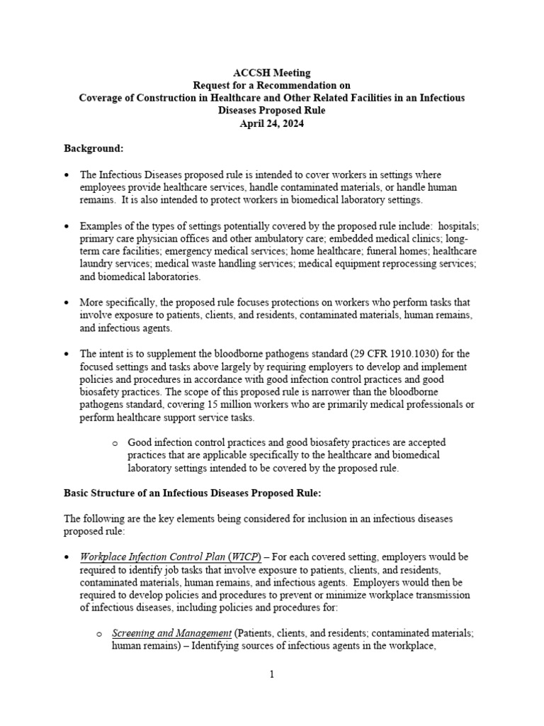 OSHA 2024 0002 0012 - Content | PDF | Infection | Occupational Safety ...