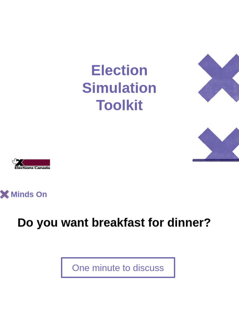 2021 - Election Simulation Toolkit - Slide Deck | PDF | Elections | Voting