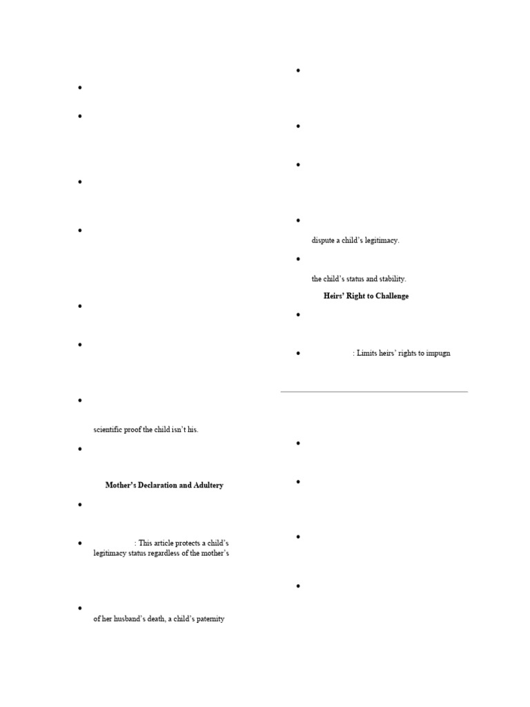 Family Code Case Digest | PDF | Legitimacy (Family Law) | Annulment
