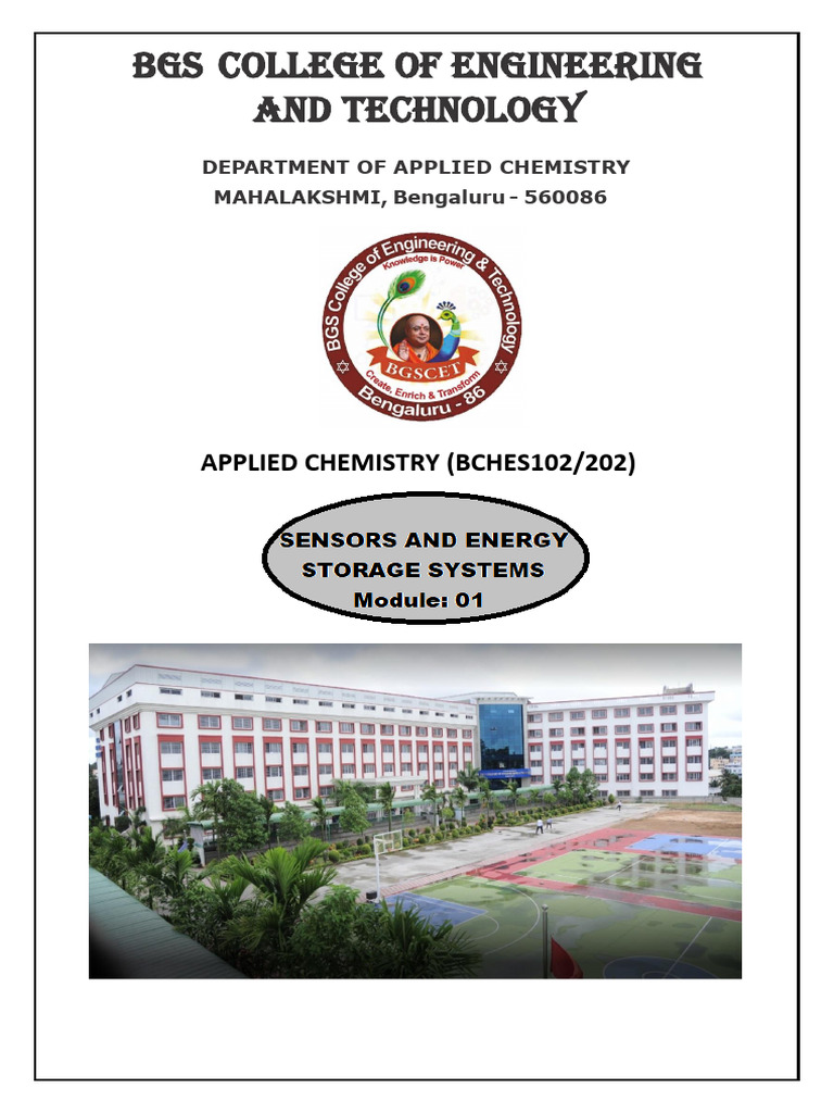 Applied Chemistry For CSE Stream | PDF | Electrochemistry ...