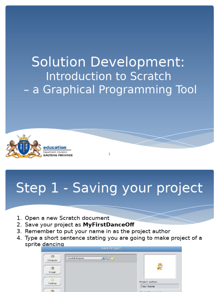 Lesson 2 Scratch Pdf Variable Computer Science Scratch Programming Language