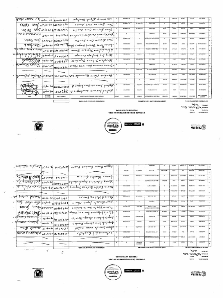Huertas. 5 Folios | PDF