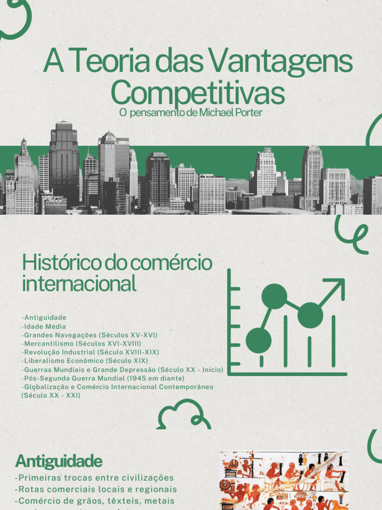 A Teoria Das Vantagens Competitivas | PDF | Economia | Comércio internacional