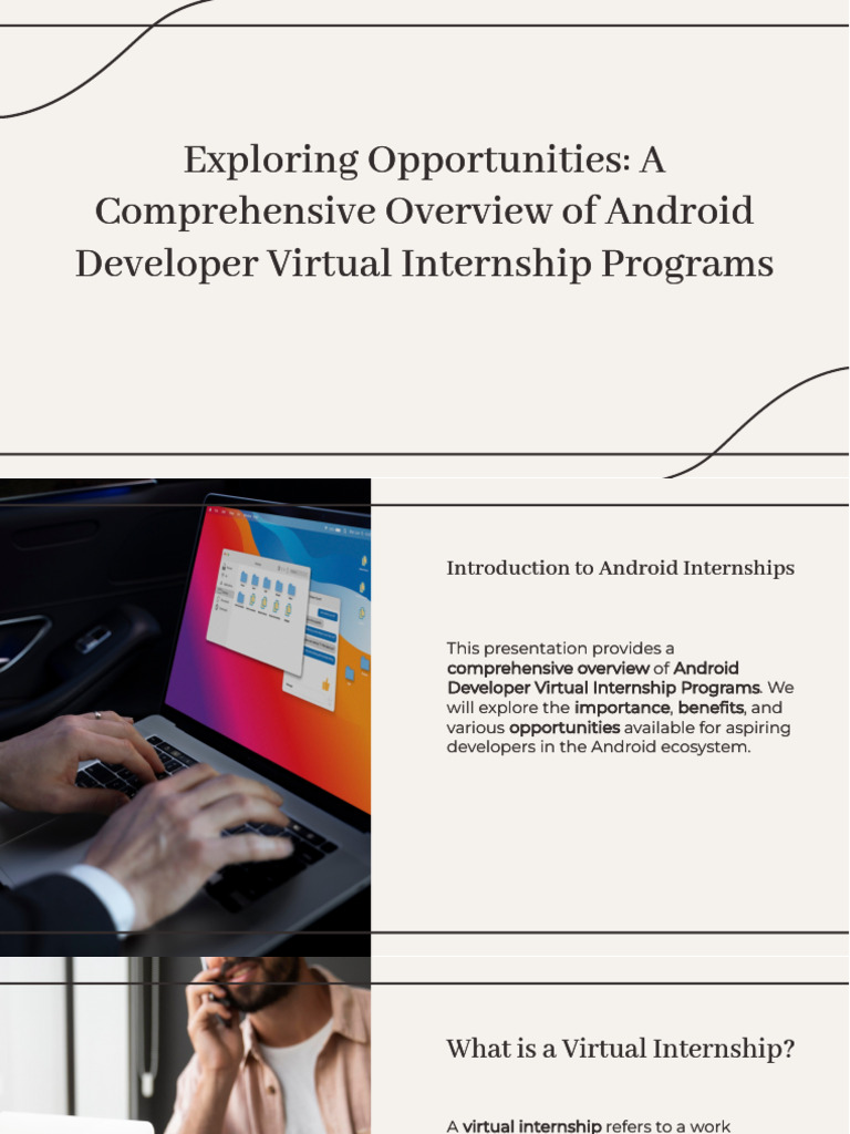 Slidesgo Exploring Opportunities A Comprehensive Overview of Android Developer Virtual ...
