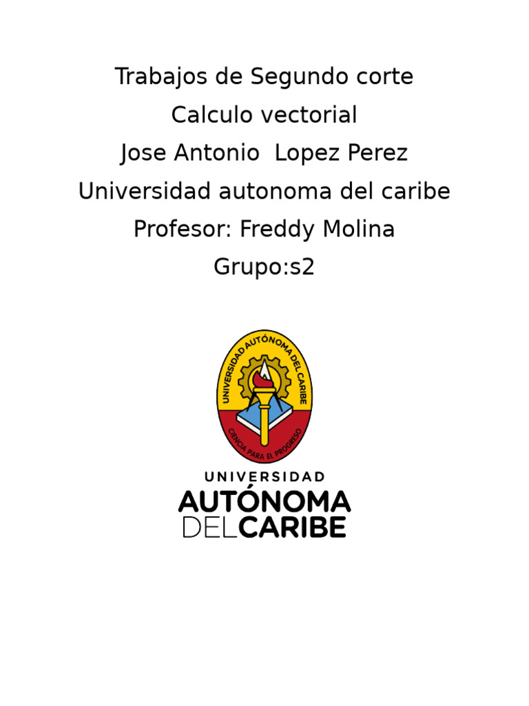 Trabajos de Segundo Corte | PDF