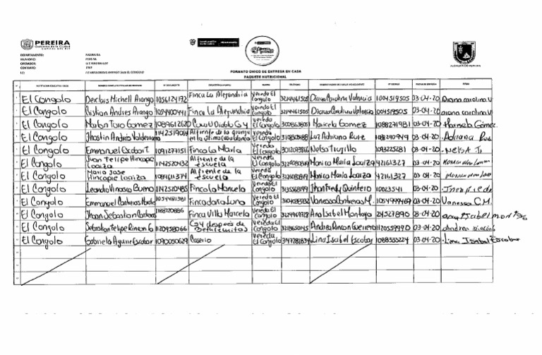 El Congolo. 1 Folio | PDF