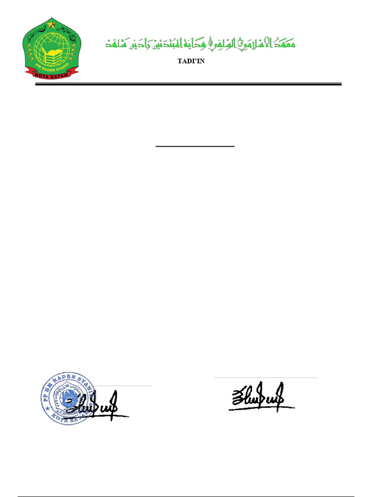 Surat Pernyataan Pserta Diklat Inkubasi Simba Fix | PDF