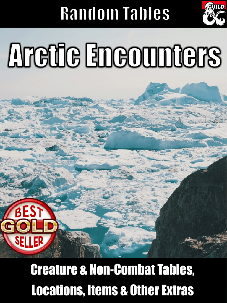 Arctic Encounters Random Encounter Tables | PDF | Ice | Snow