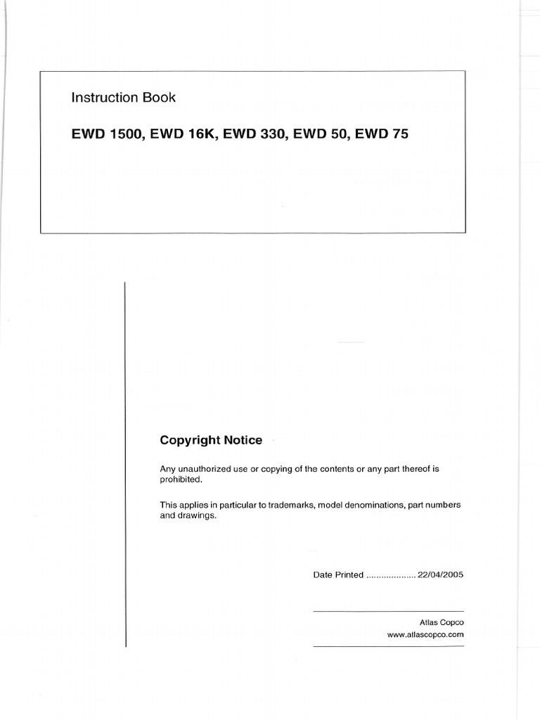 Instr - Book - EWD - 1500 16K 330 50 75 | PDF