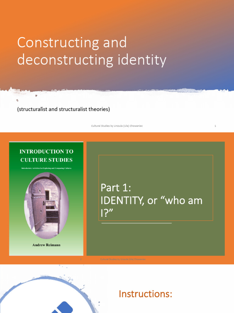identity_-_self_learning_ | PDF | Identity (Social Science) | Reason