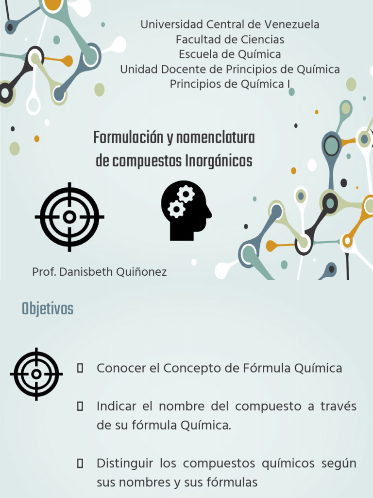 Tema 2. Clase 2. Formulaci-N y Nomenclatura | PDF | Óxido | Ácido