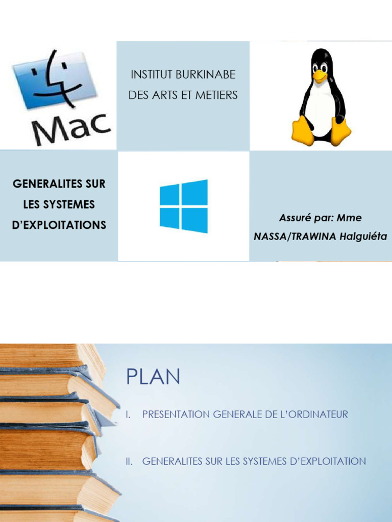 Généralités sur les systèmes d'exploitation | PDF | Système d'exploitation | Fichier informatique