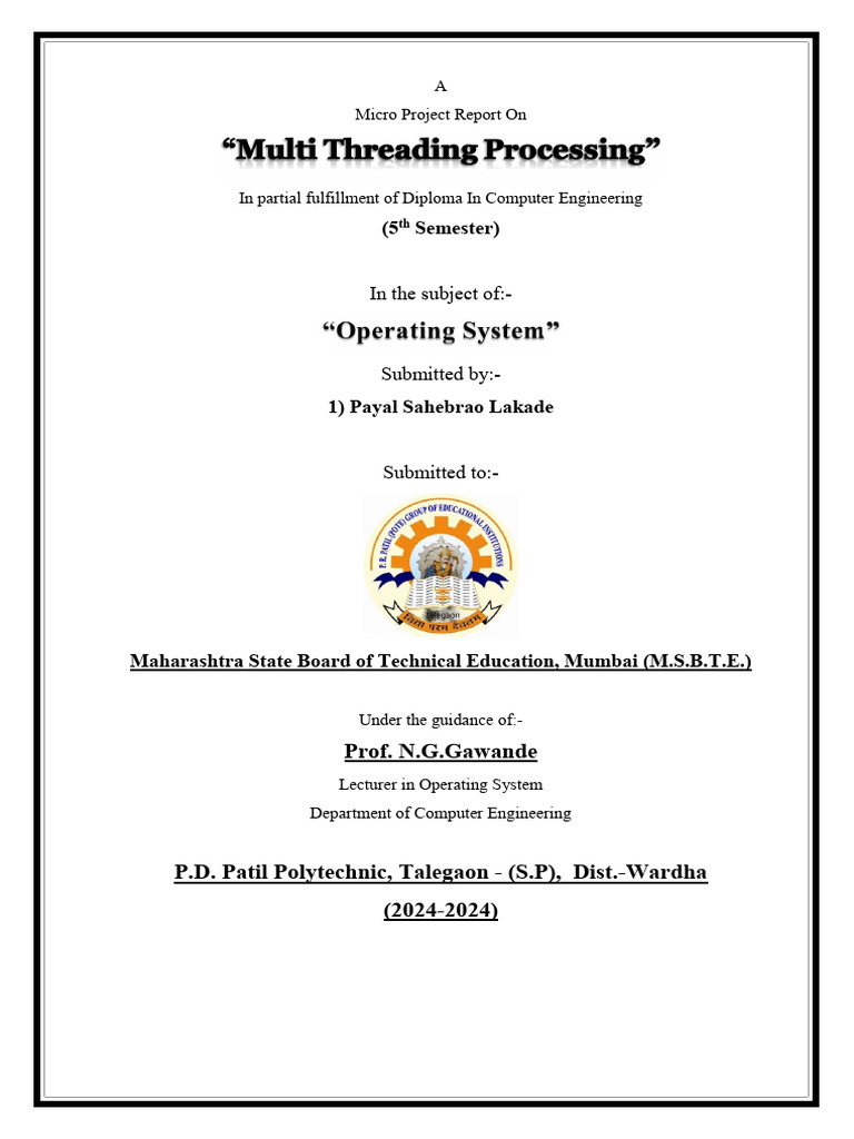 OSY Payal | PDF | Computers