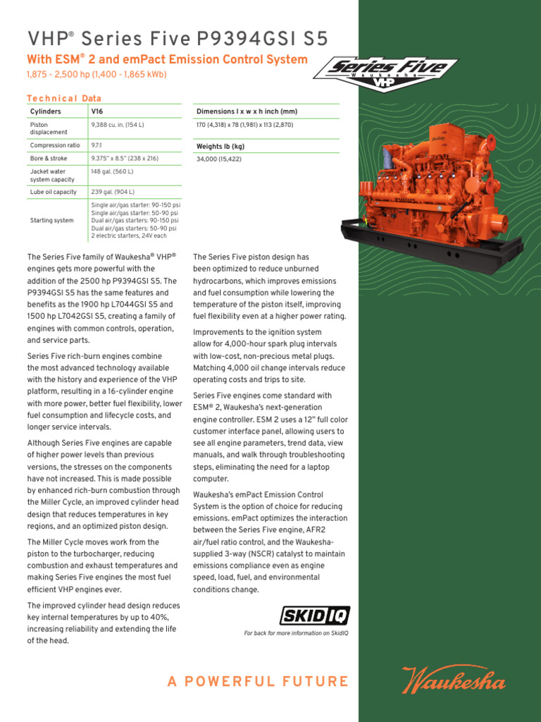 Iwk 123055 VHP P9394gsi S5 | PDF | Engines | Internal Combustion Engine